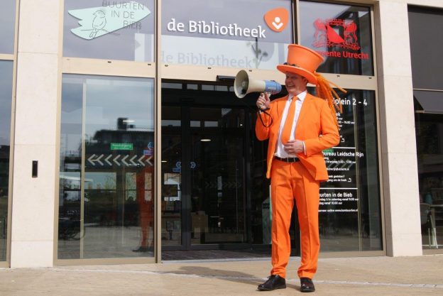 Aankondiging opening Bibliotheek Leidsche Rijn
